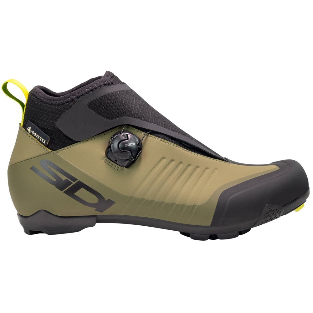 Sidi Hiemx MTB Shoes - Two Toned Black/Green Olive (2025) | Westbrook ...