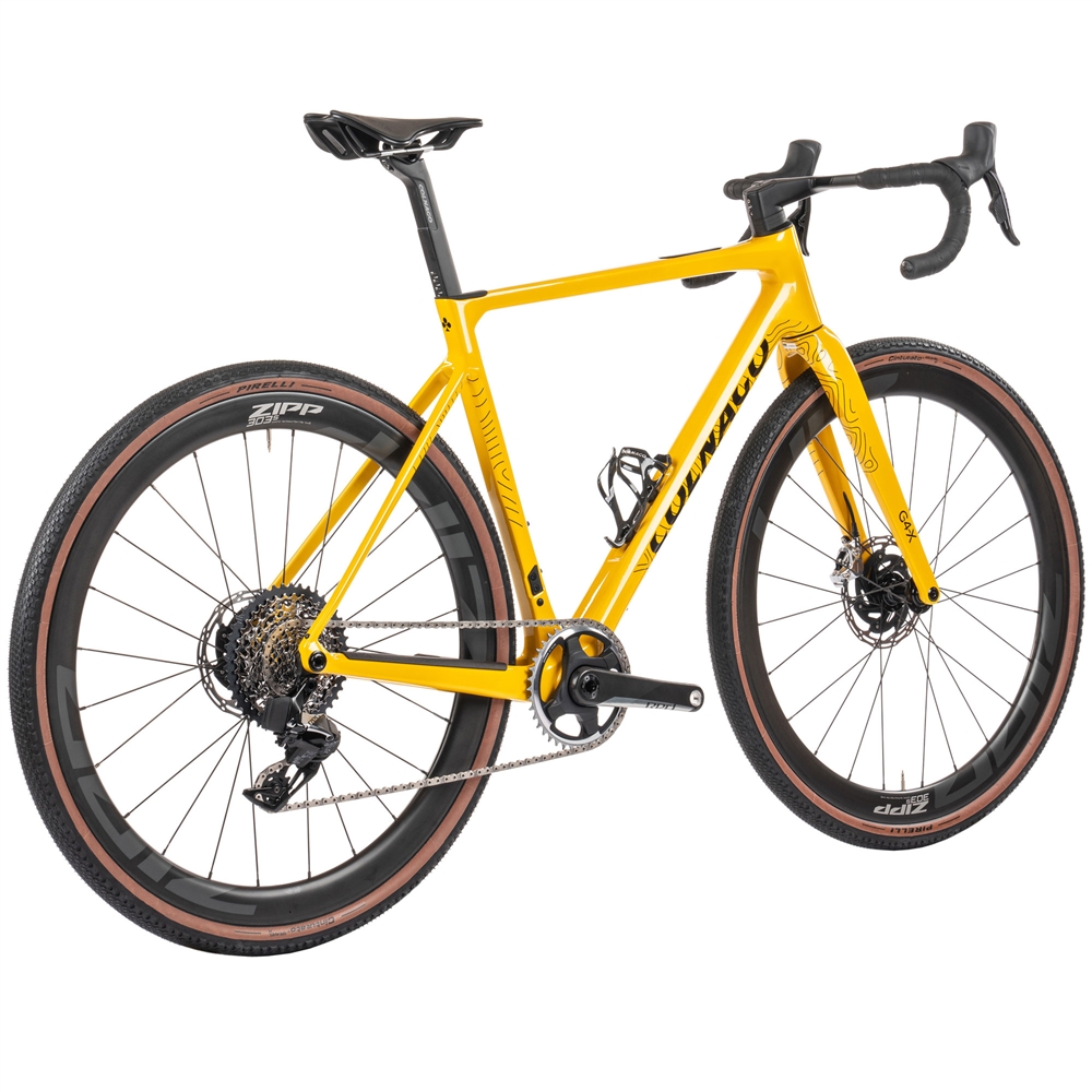 Colnago G4X 2x Gravel Bike - Yellow (2024) | Westbrook Cycles