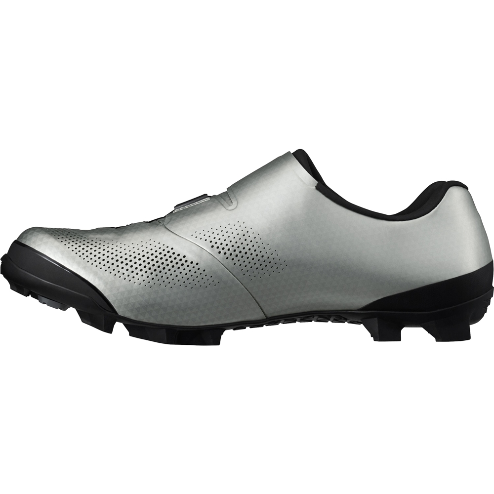 Shimano XC7 Clipless MTB Shoes - Silver (2026) | Westbrook Cycles