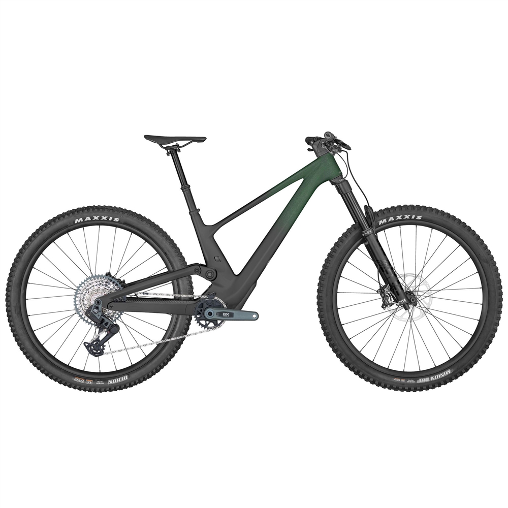 Scott Genius 910 TR Full Suspension Mountain Bike - Carbon Black TW ...