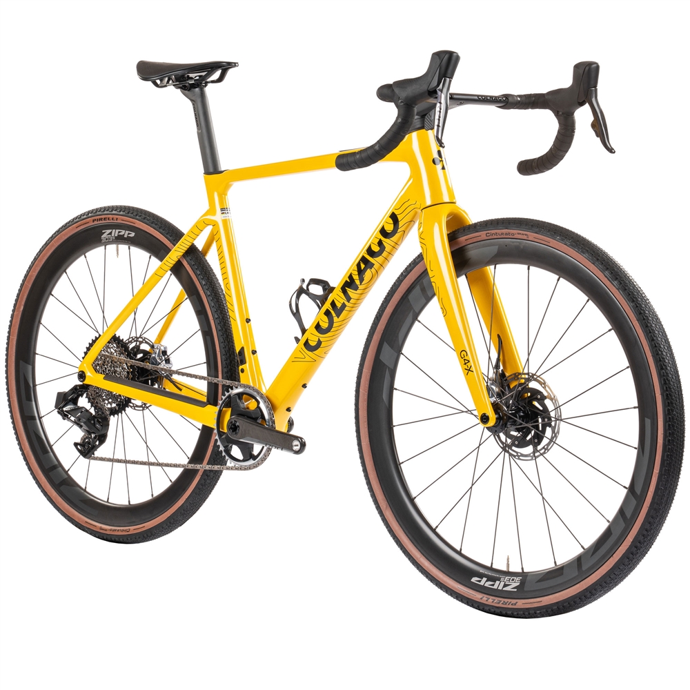 Colnago G4X 2x Gravel Bike - Yellow (2024) | Westbrook Cycles