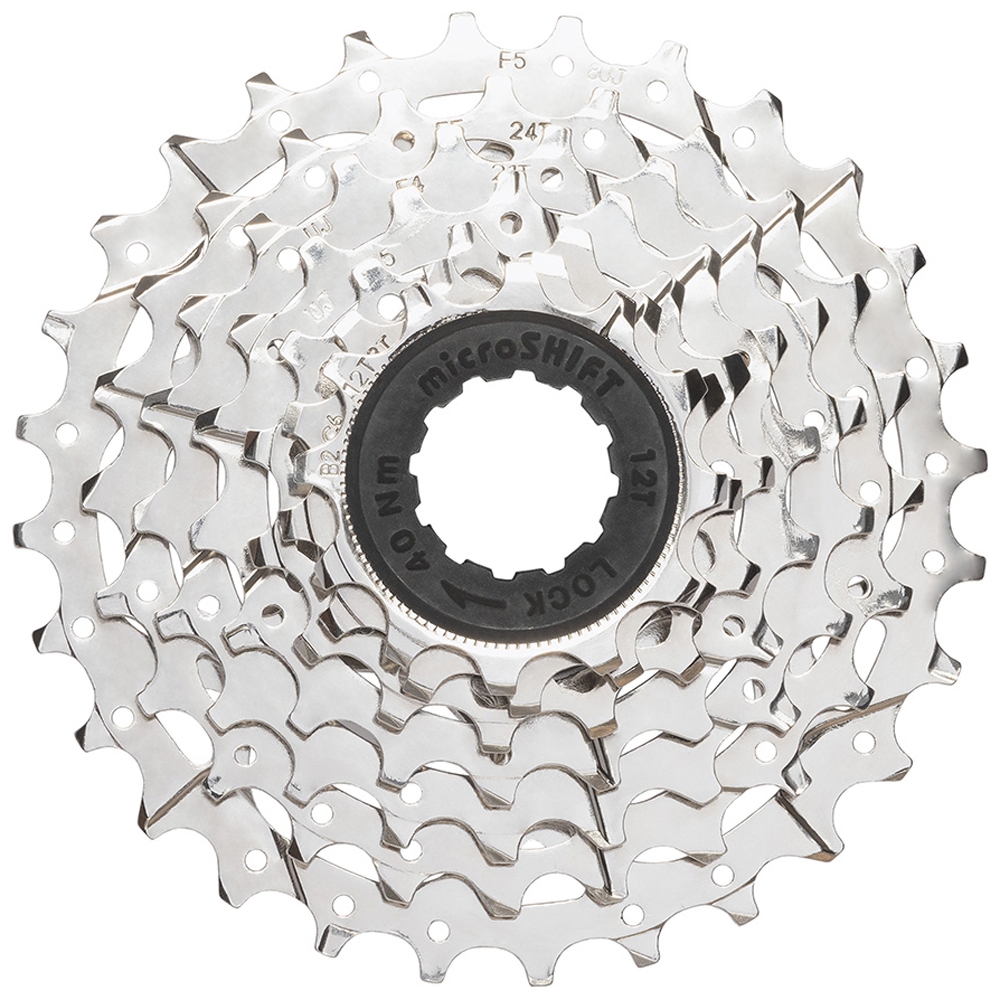 MicroSHIFT CS-H072 Mezzo H-Series 7 Speed Cassette | Westbrook Cycles