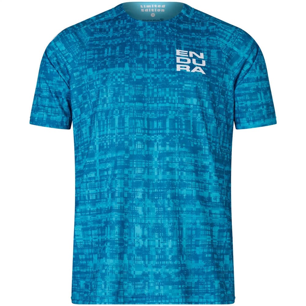 Endura Grid Printed Short Sleeve Tee (2025) | Westbrook Cycles